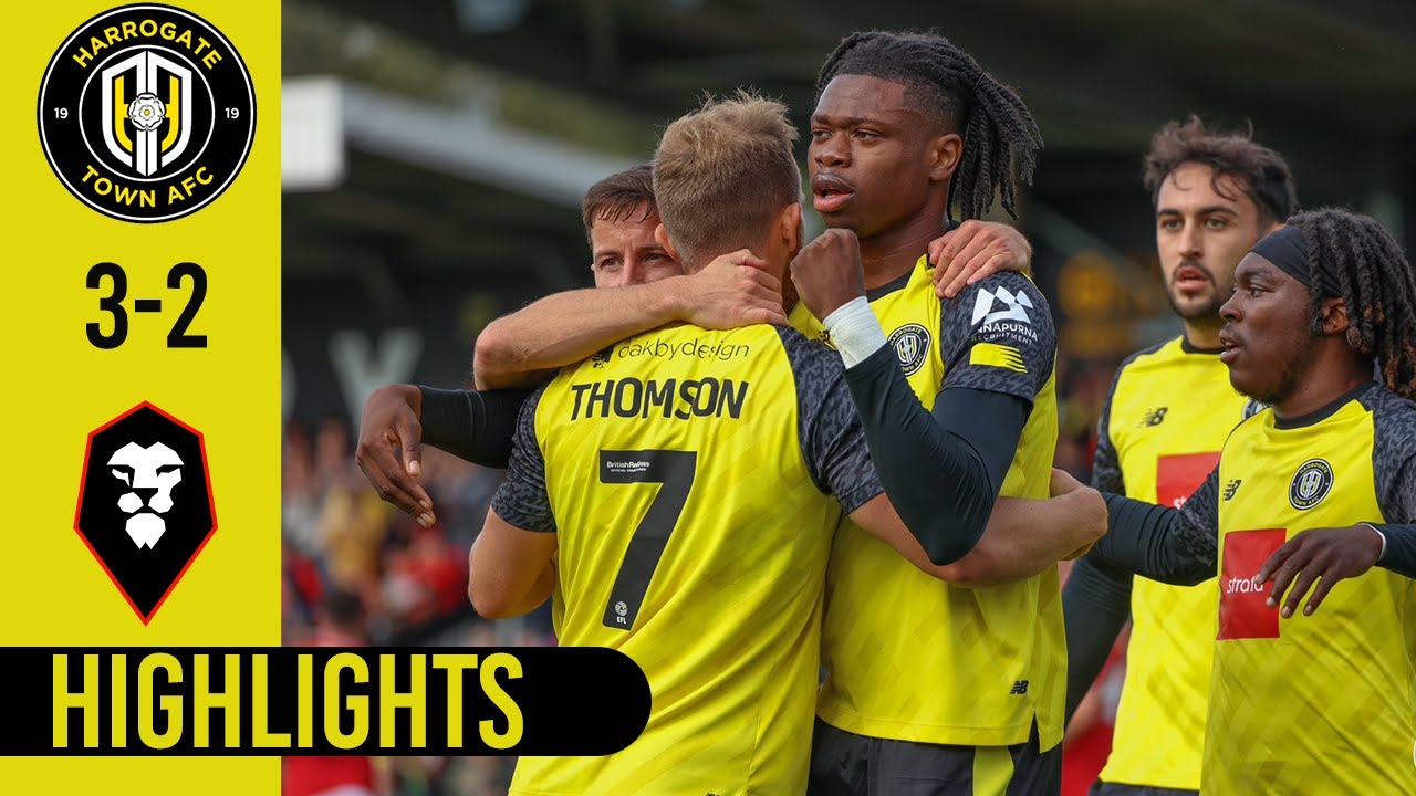 HIGHLIGHTS 📺 // Town 3-2 Salford City - YouTube