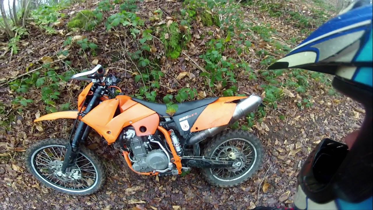 KTM 660 EXC (LC4 with EXC mods) [Pure Engine Sound] - YouTube
