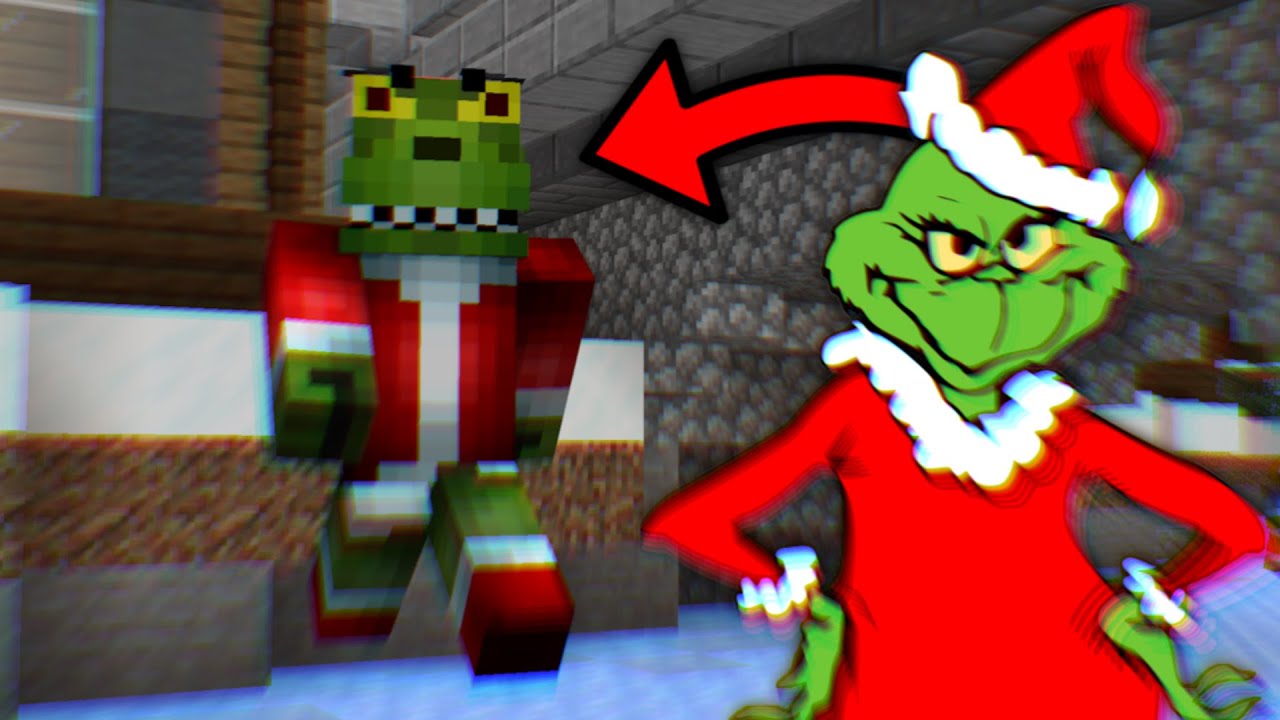 I BECAME the GRINCH in MINECRAFT - YouTube