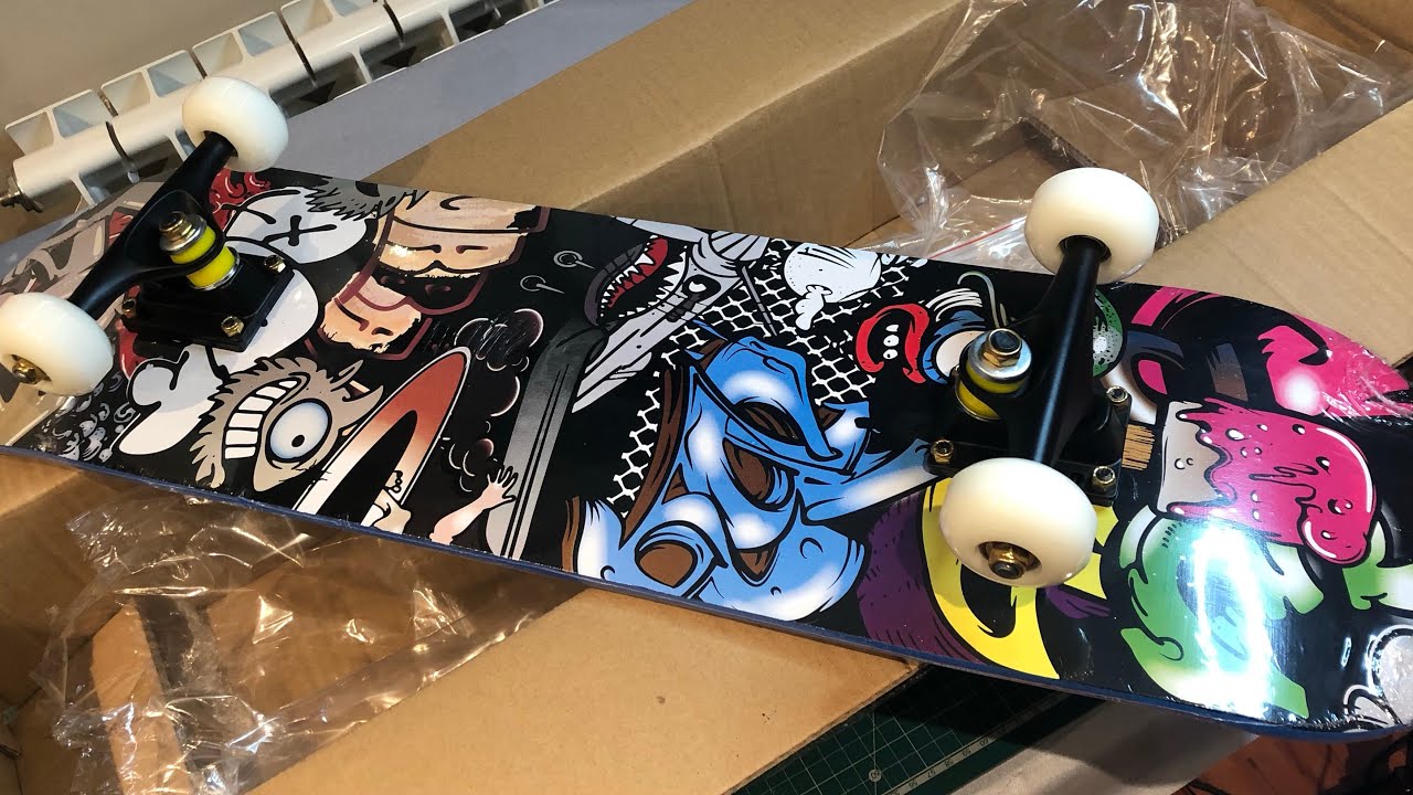 Unboxing de Skateboard 🛹 Colaboración “Kinskate skateboards” - YouTube