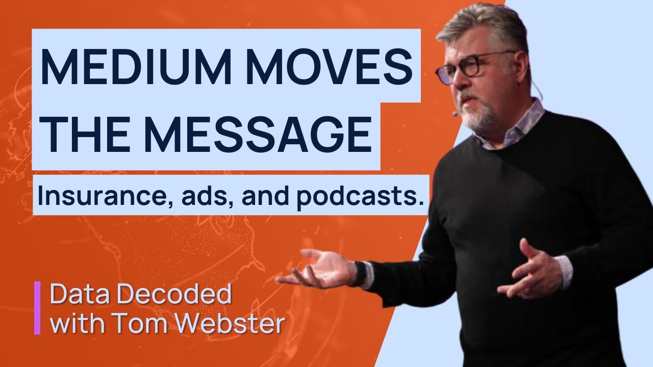 Does the Medium Move the Message? | Data Decoded with Tom Webster - YouTube