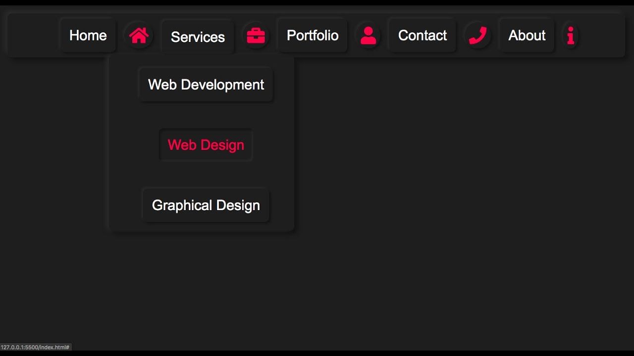 Neomorphism Navbar Using Html And Css Youtube 9176