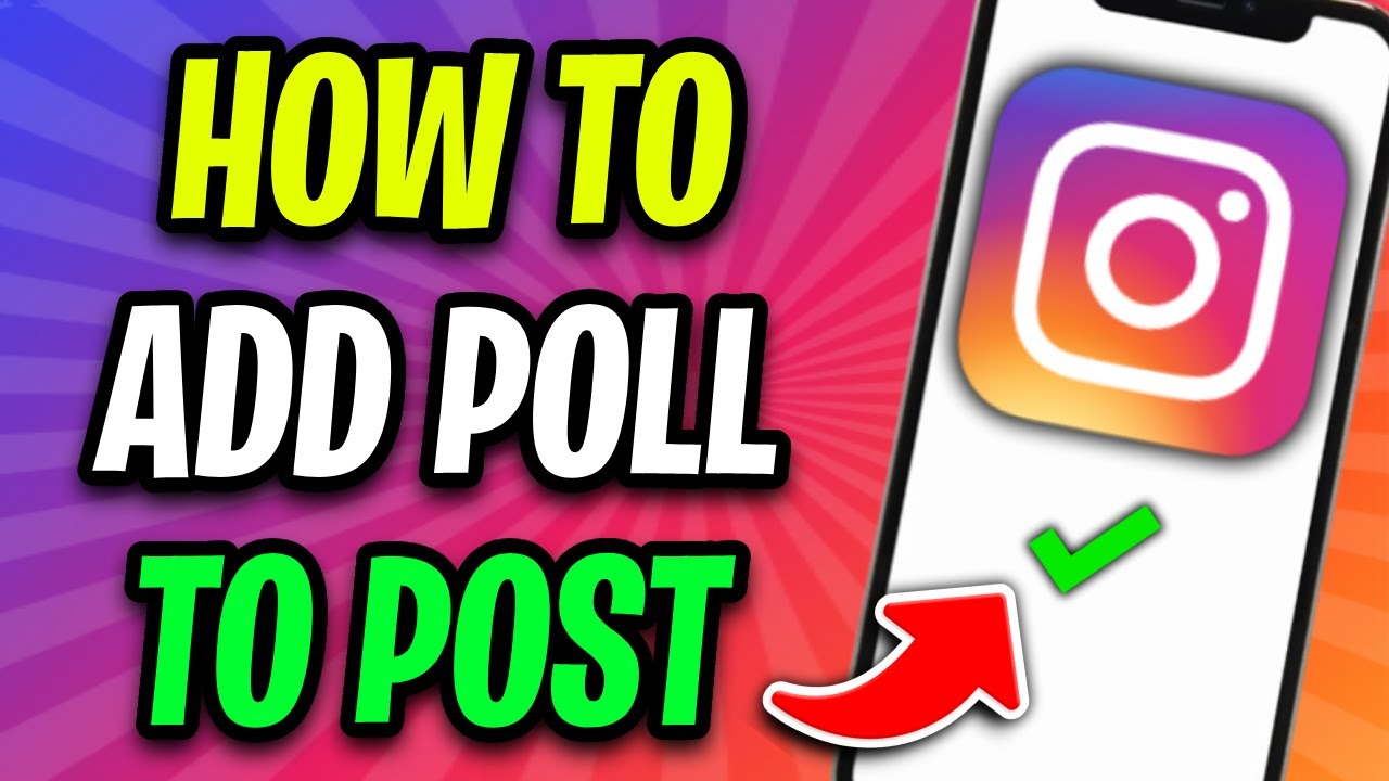 How to Add Poll to Instagram Post - Step-by-Step Guide! - YouTube
