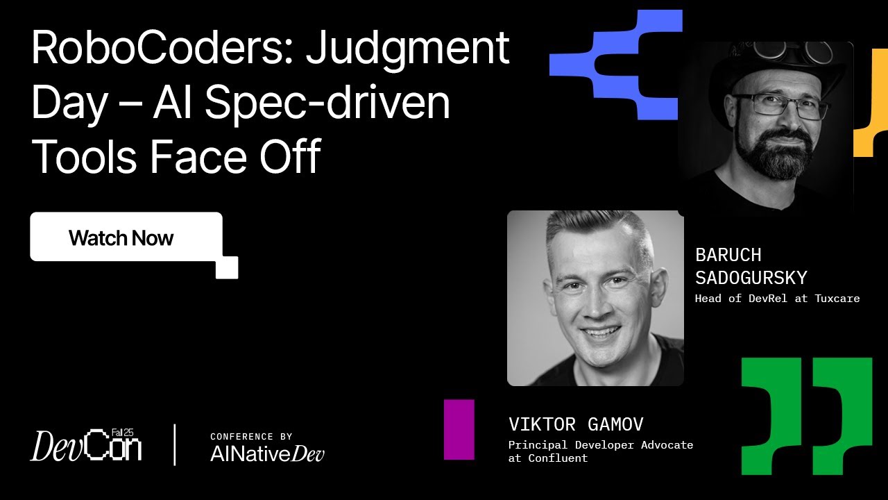 DevCon Fall 2025 | Baruch Sadogursky & Viktor Gamov - RoboCoders ...