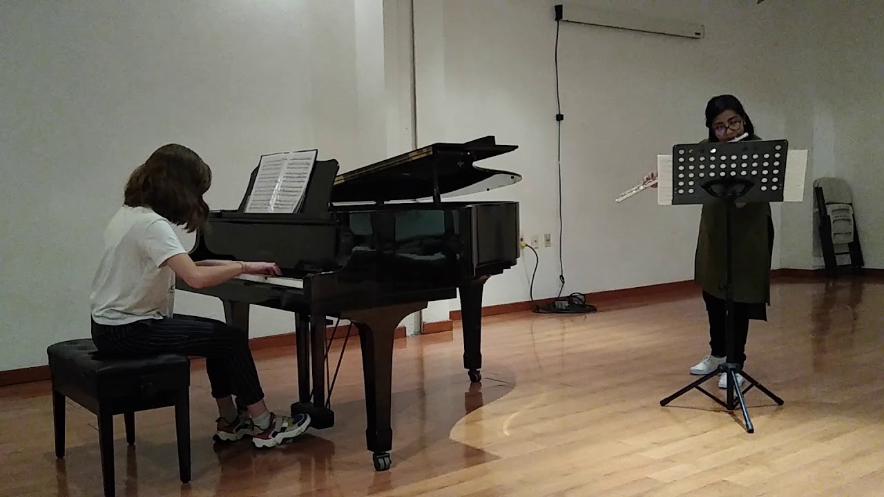 Copland Duo For Flute and Piano - YouTube