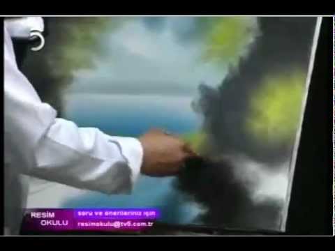 Yağlı Boya Resim Resim Okulu peyzaj part-1