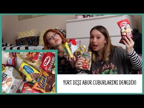 YURT DIŞI ABUR CUBURLARINI DENEDİK! | MUKBANG
