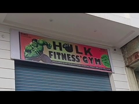 HULK FITNESS GYM 😅 - YouTube