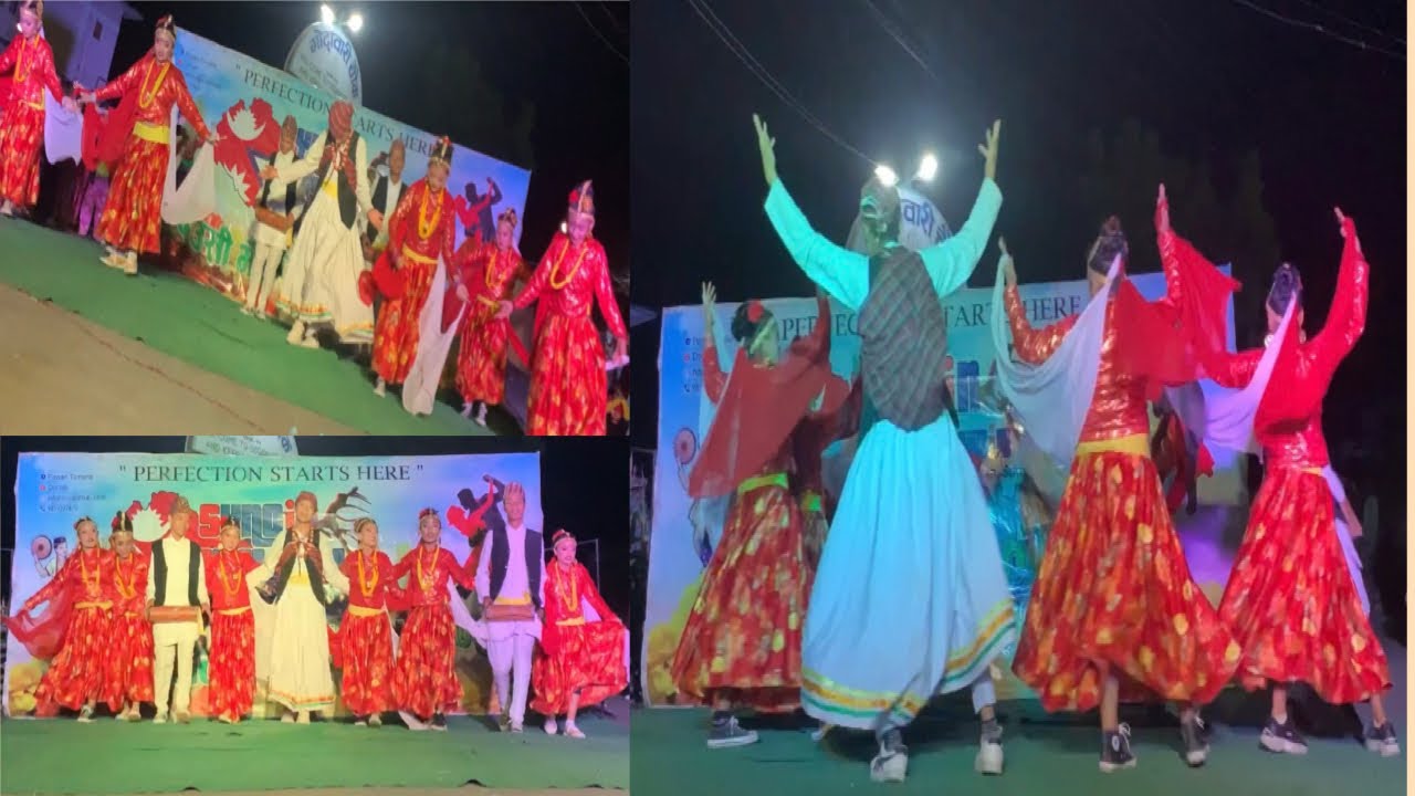 2078 Deusi-vailo | Nepali maruni dance | presented by syncin dance ...
