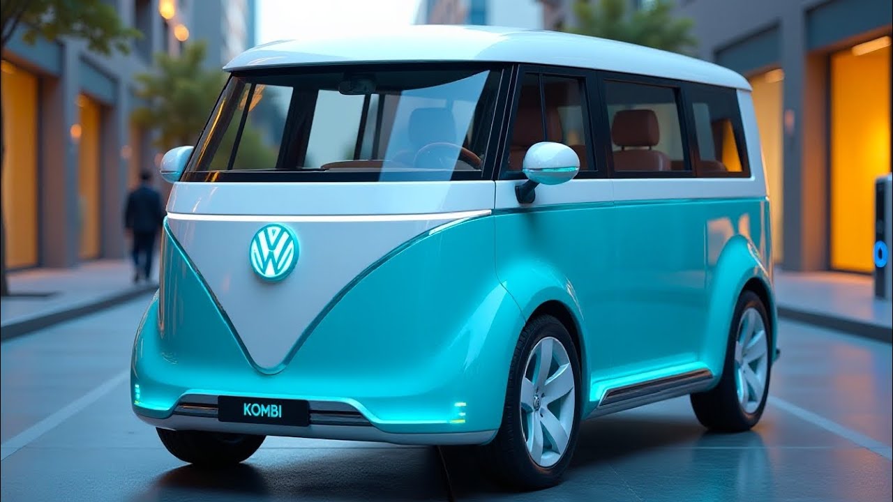 Legendary VW Kombi Returns! 2026 - Forget ID.Buzz? Retro Luxury EV ...
