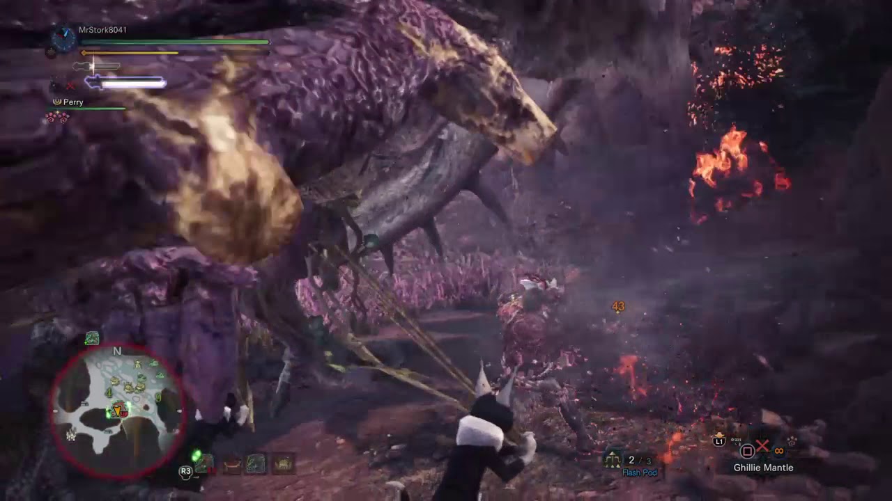 Monster Hunter World: Pretty in Pink (Pink Rathian fight) - YouTube