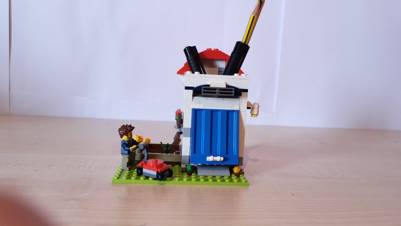 Lego Pencil Pot 40188 Promotional Set. Lego Build Toy Review - YouTube