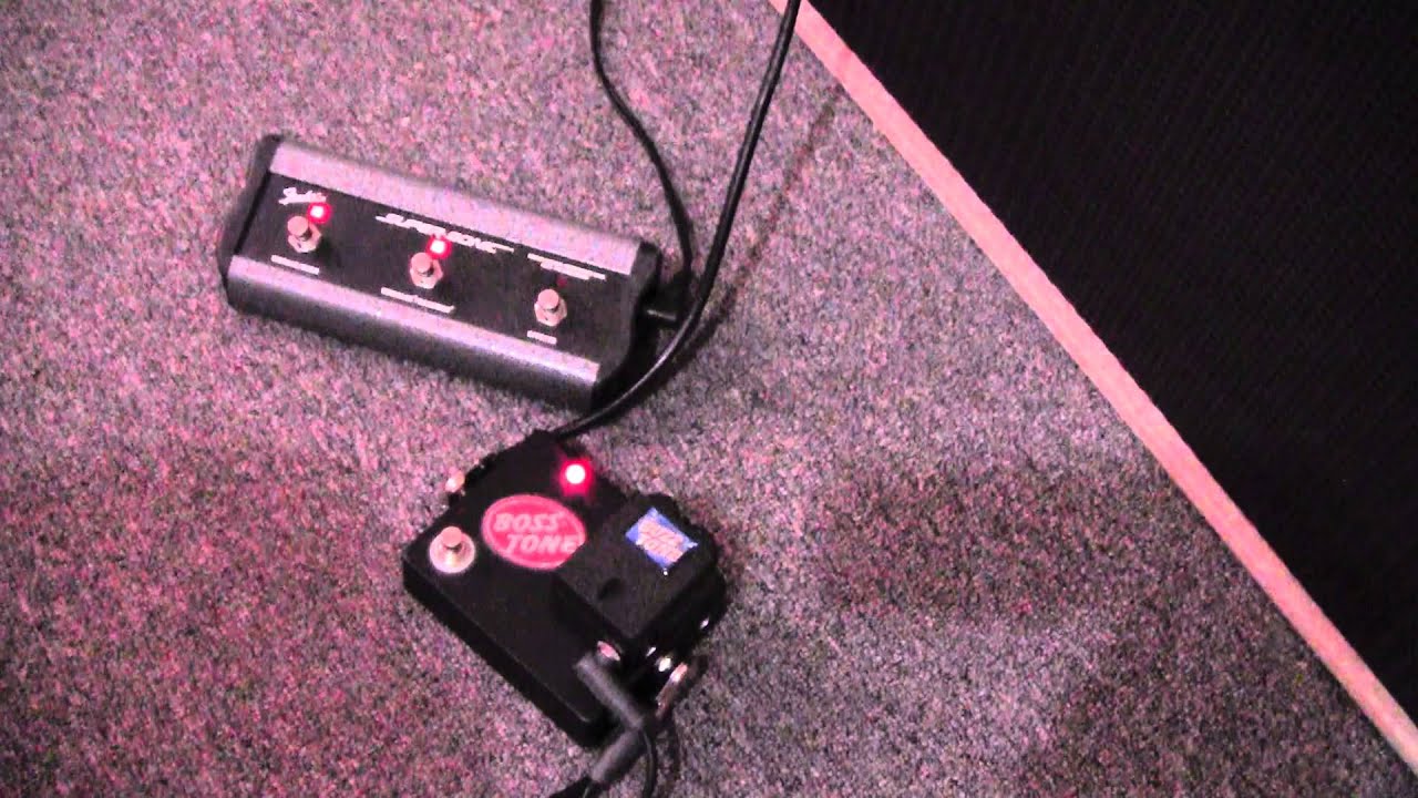Jordan BUZZ TONE _ BOSS TONE California Version Fuzz Re-Issue - YouTube