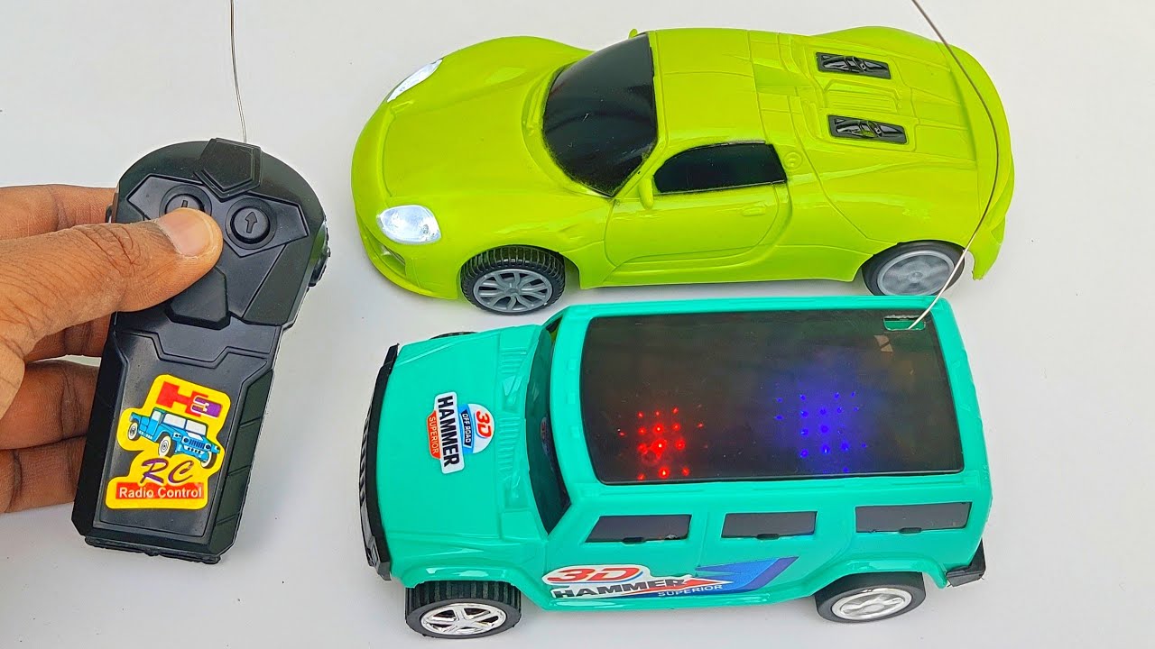 2 cars 1 remote | 2 rc car 1 remote control | caar toy - YouTube