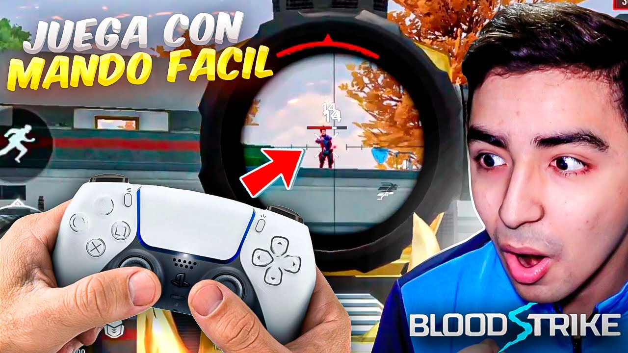 CÓMO JUGAR BLOODSTRIKE con CUALQUIER MANDO y CONFIGURAR TODOS LOS ...