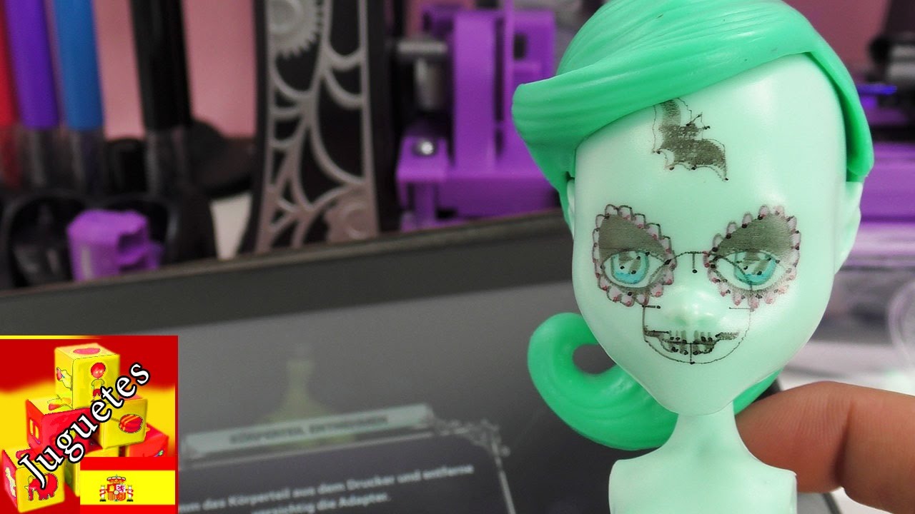 Demo de Monster High MONSTER MAKER - Demo en español - YouTube