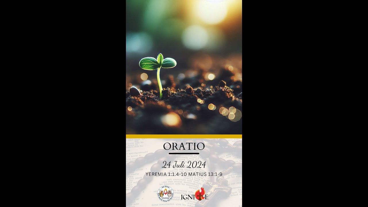 ORATIO 24 Juli 2024 - YouTube