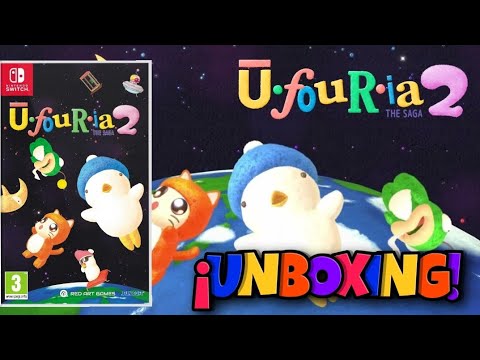¡UNBOXING DE UFOURIA 2 THE SAGA! | ¡NINTENDO SWITCH! #Ufouria2thesaga ...