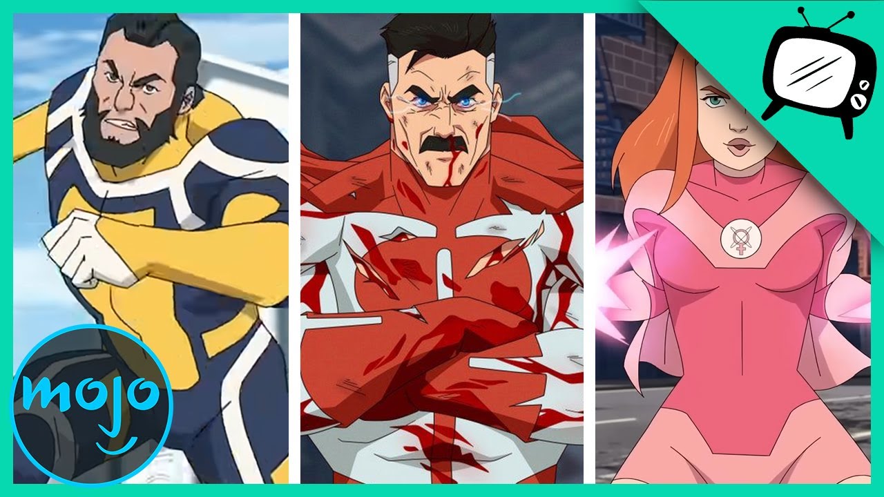 ¡Todos los Superhéroes de INVINCIBLE Rankeados por PODER! - YouTube