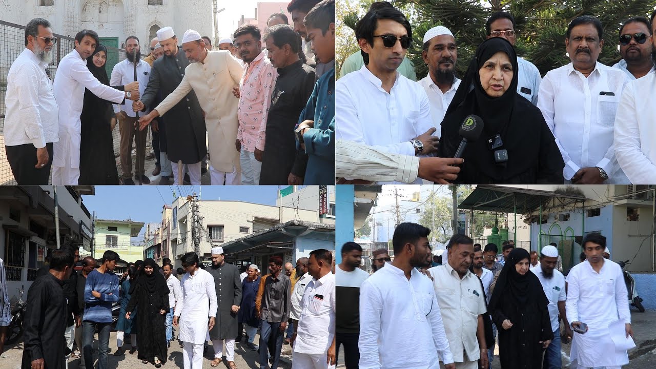 1.25CR DEVELOPMENT WORKS INAUGURATED BY MLA KANEEZ FATIMA & FARAZ UL ...