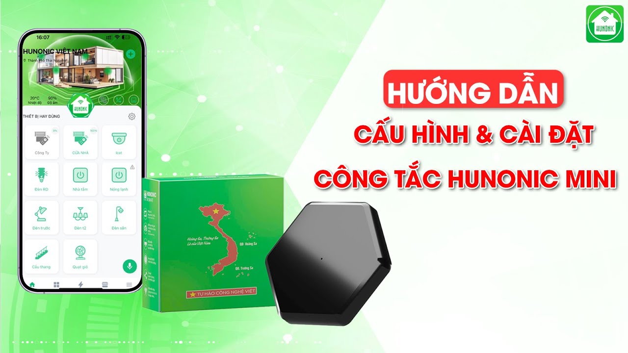 HƯỚNG DẪN CẤU HÌNH BỘ ĐIỀU KHIỂN HỒNG NGOẠI HUNONIC IR SMART PRO ...