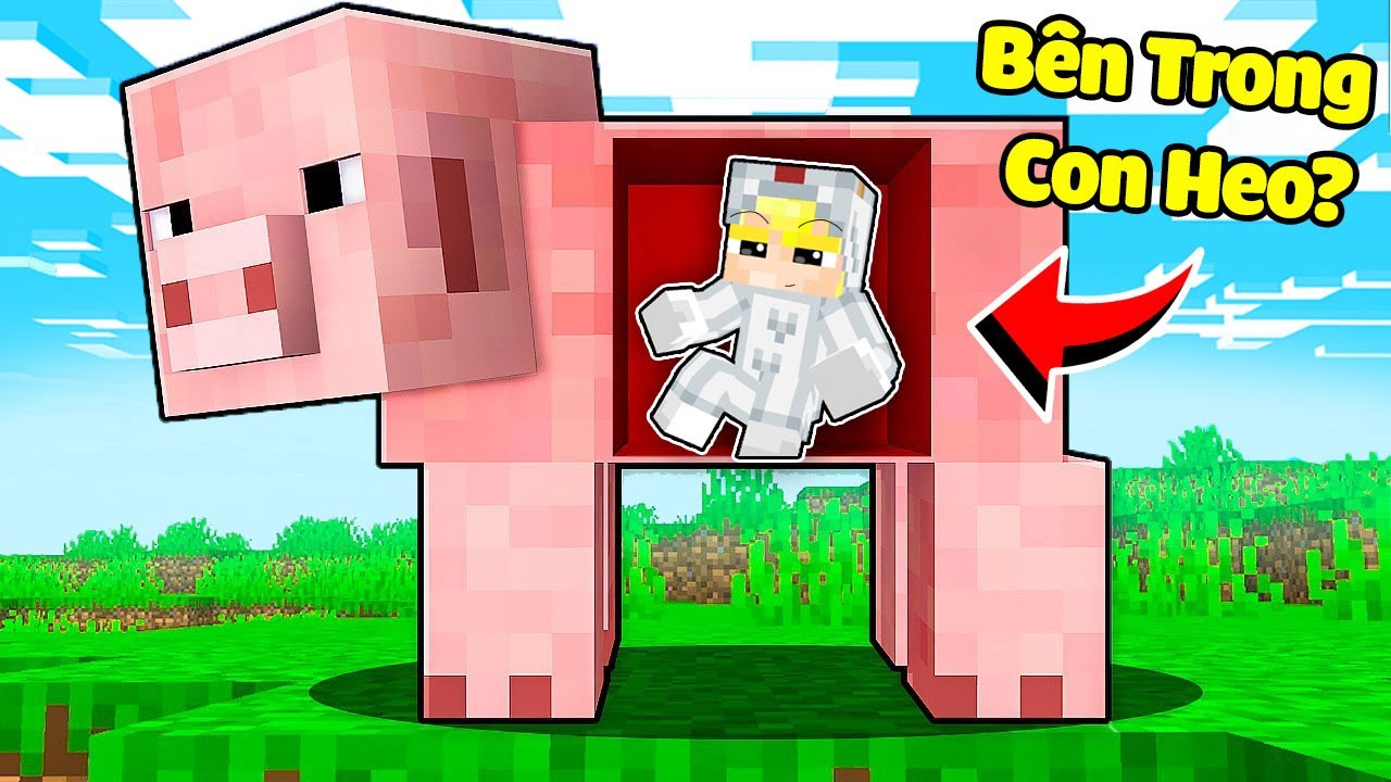 Nếu Tô Gà Có Thể Đi Vào Bên Trong Cơ Thể Động Vật Trong Minecraft ...