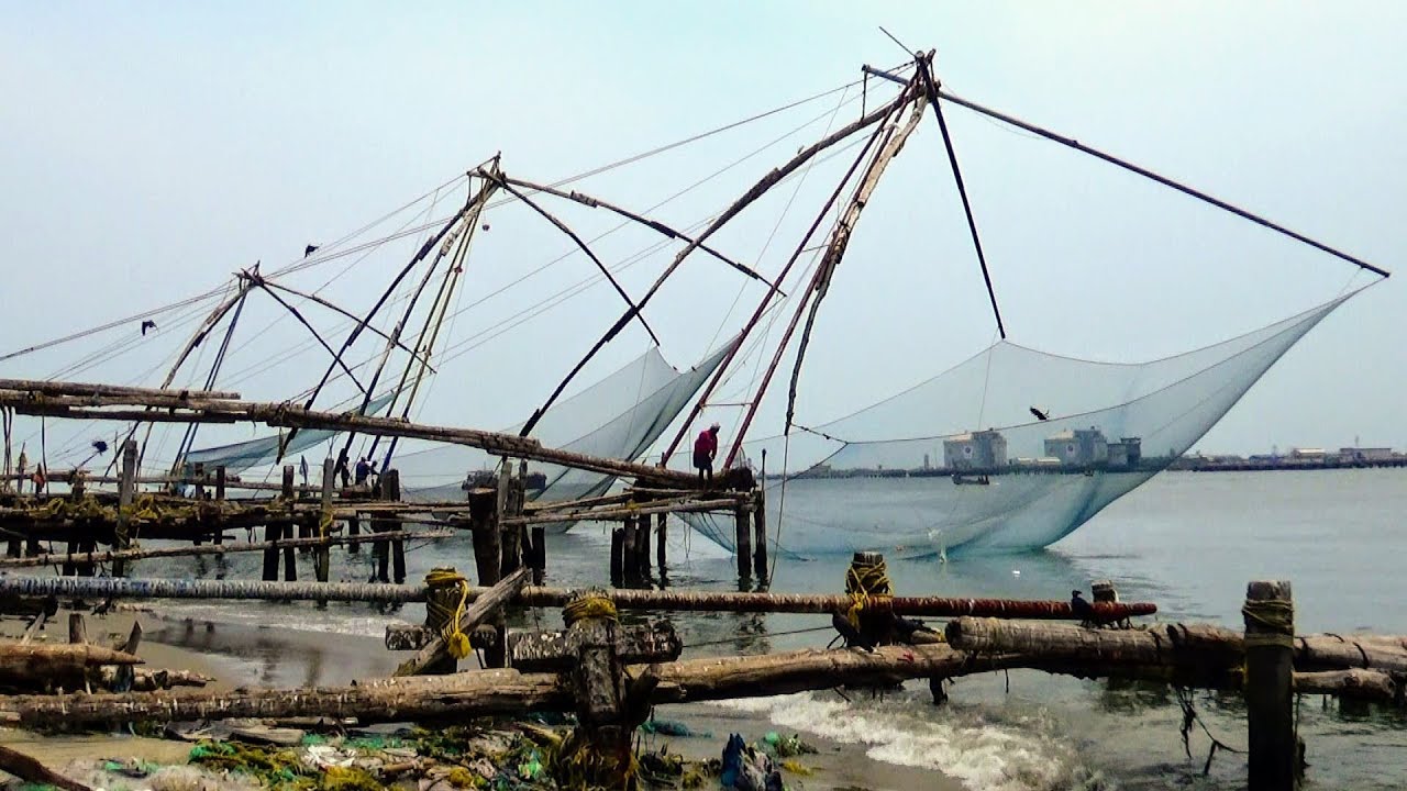 CHINESE FISHING NETS - YouTube