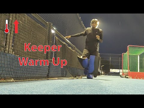 (Field) Hockey Goalkeeper Warm Up (Pre stick and ball) - YouTube