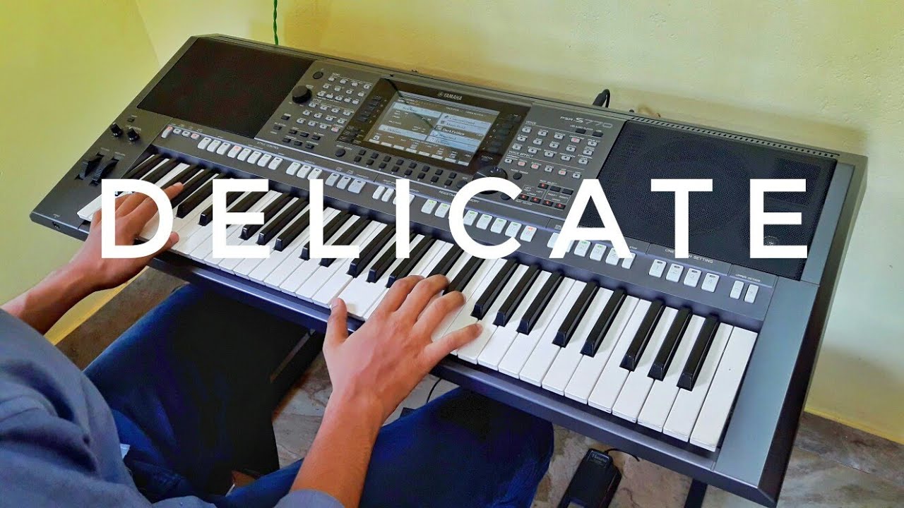 Taylor Swift - Delicate | Keyboard Cover (CHORDS) - YouTube