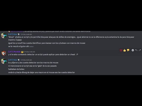 Como un gremio USO SCRIPTS para DOMINAR un SERVIDOR de Throne and Liberty | EVIDENCIA ...
