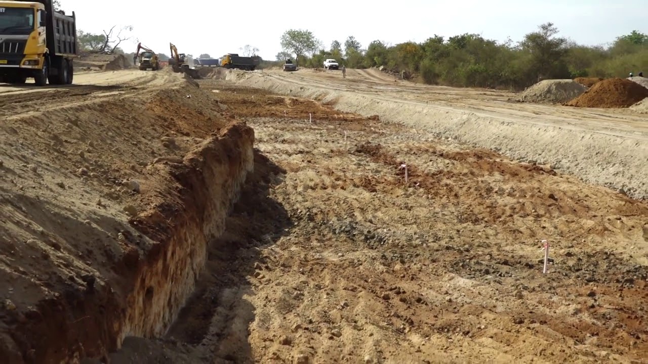Excavation in progress - YouTube