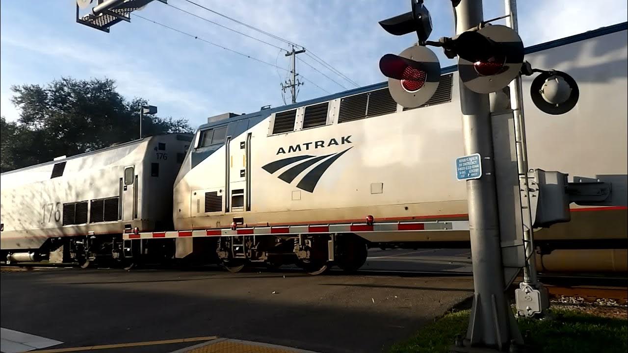 Amtrak PO92 Palmetto - Plant City - YouTube