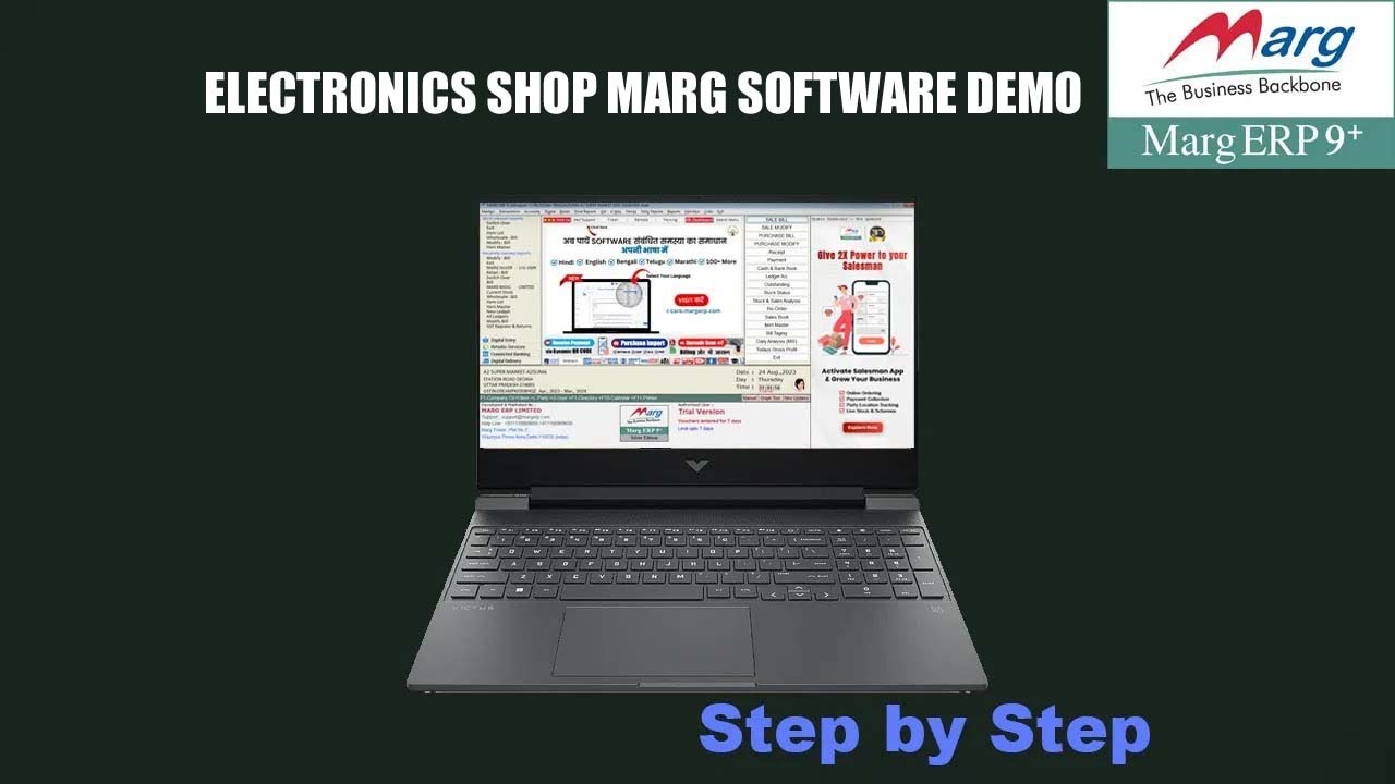Electronics Shop Management Made Easy with Marg Software | Full Demo - YouTube