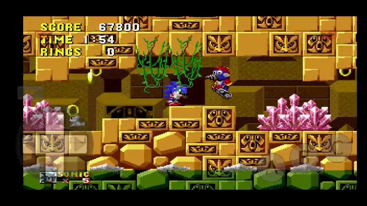 sonic 2 delta 9 green hill and labirint - YouTube