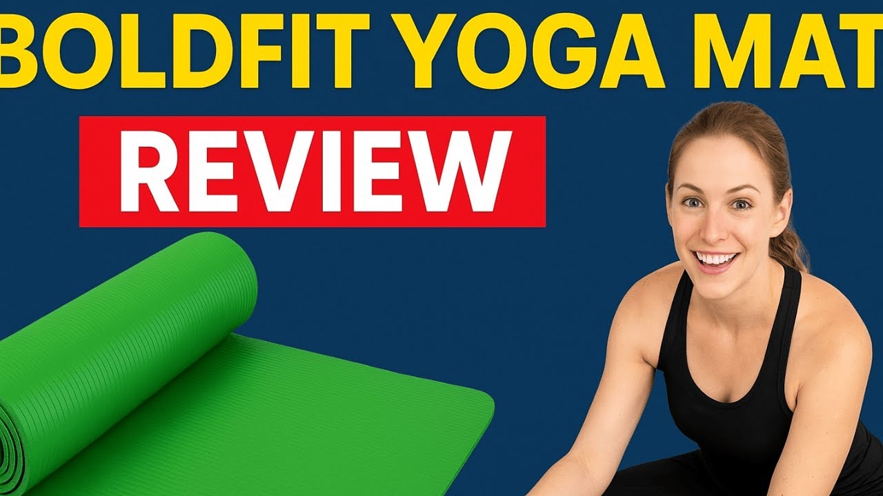 Boldfit Yoga Mat For Women & Men | Home Workout, Yoga & Gym Mat – Anti ...