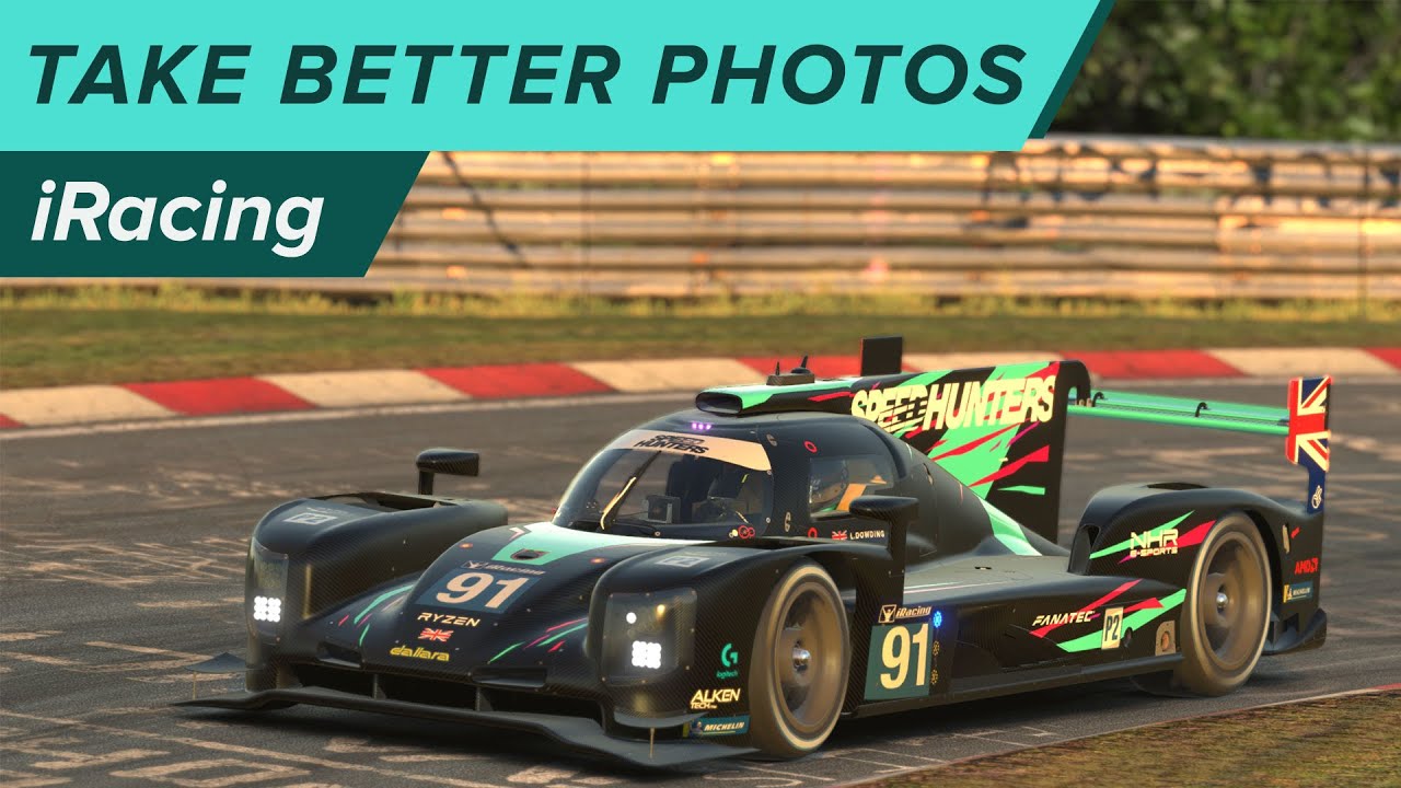 Take better photos in iRacing - quick beginner camera tutorial - YouTube