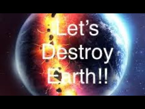 Let’s Destroy EARTH!! On Solar Smash! - YouTube
