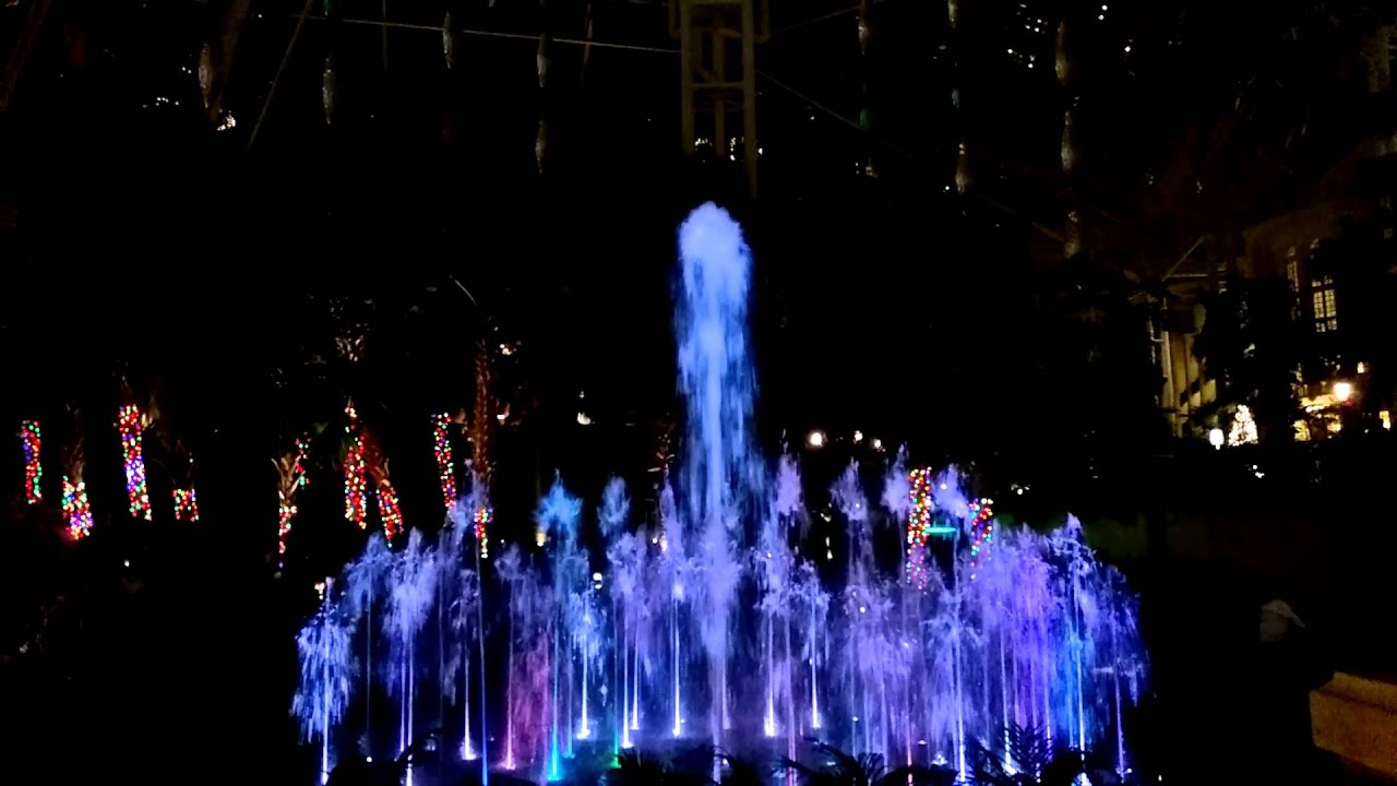 Opryland Hotel Delta Fountain 12/28/15 - YouTube