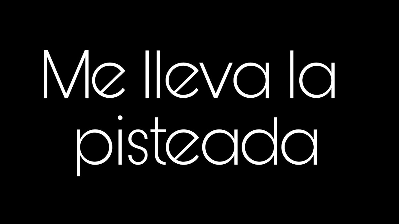 Me lleva la pisteada // John Cortes (video oficial) - YouTube