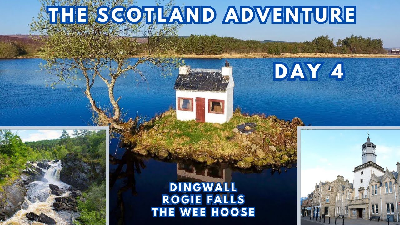 WE FOUND A WEE HOOSE!! THE WEE HOUSE, ROGIE FALLS AND DINGWALL - YouTube