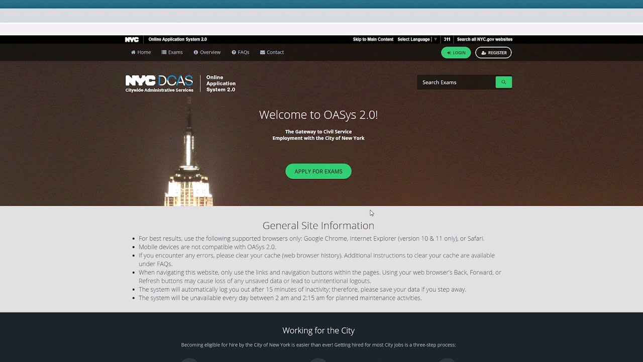 How to Submit any Other Test Part Online Appeal to DCAS - YouTube