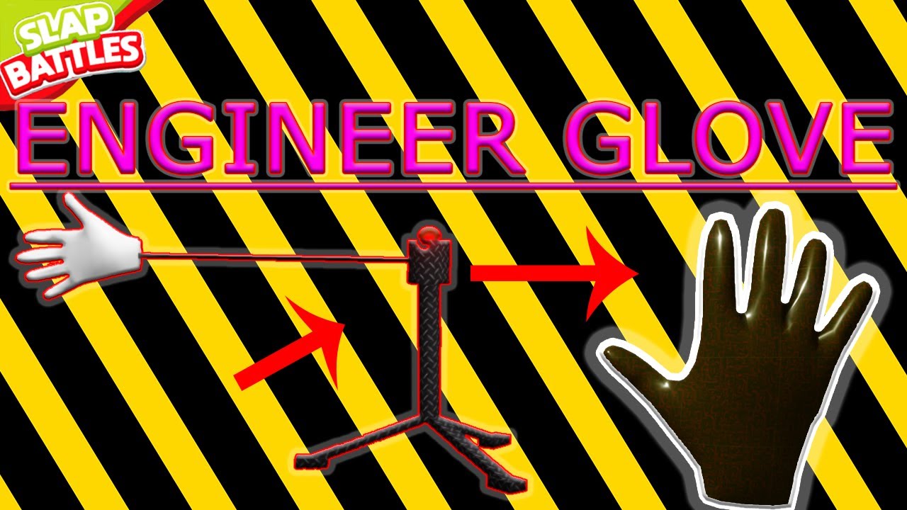 Engineer glove showcase | Slap Battles Roblox update! - YouTube