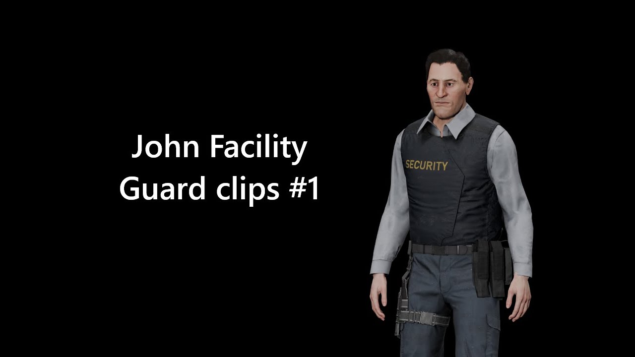 I am John Facility Guard | SCP:SL Clips - YouTube