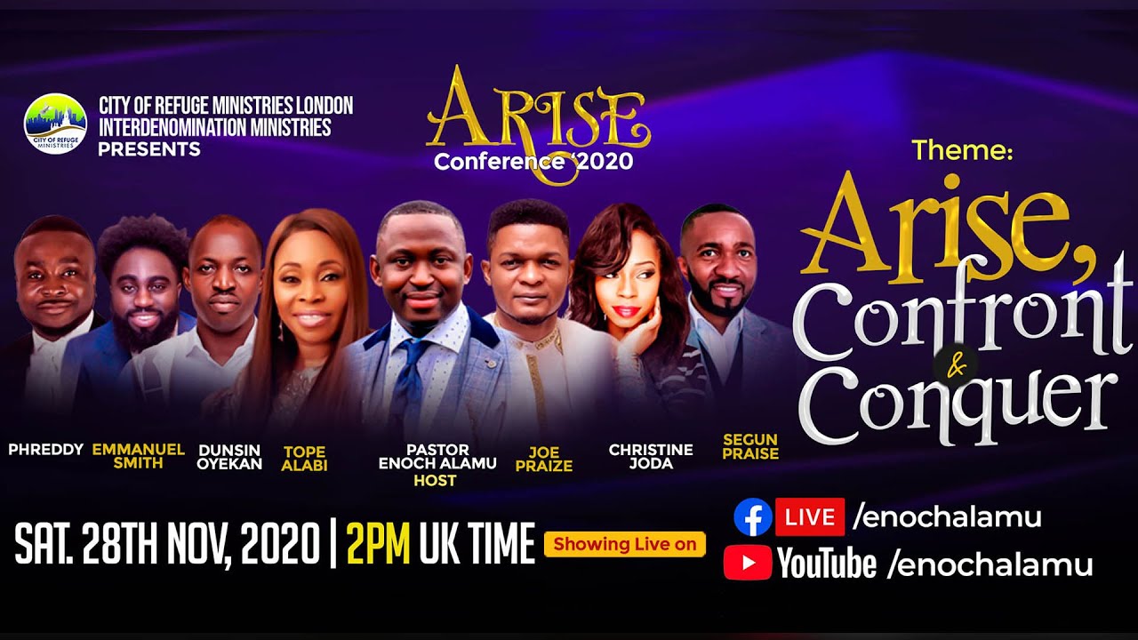 ARISE CONFERENCE 2020 Theme: ARISE, CONFRONT & CONQUER - YouTube