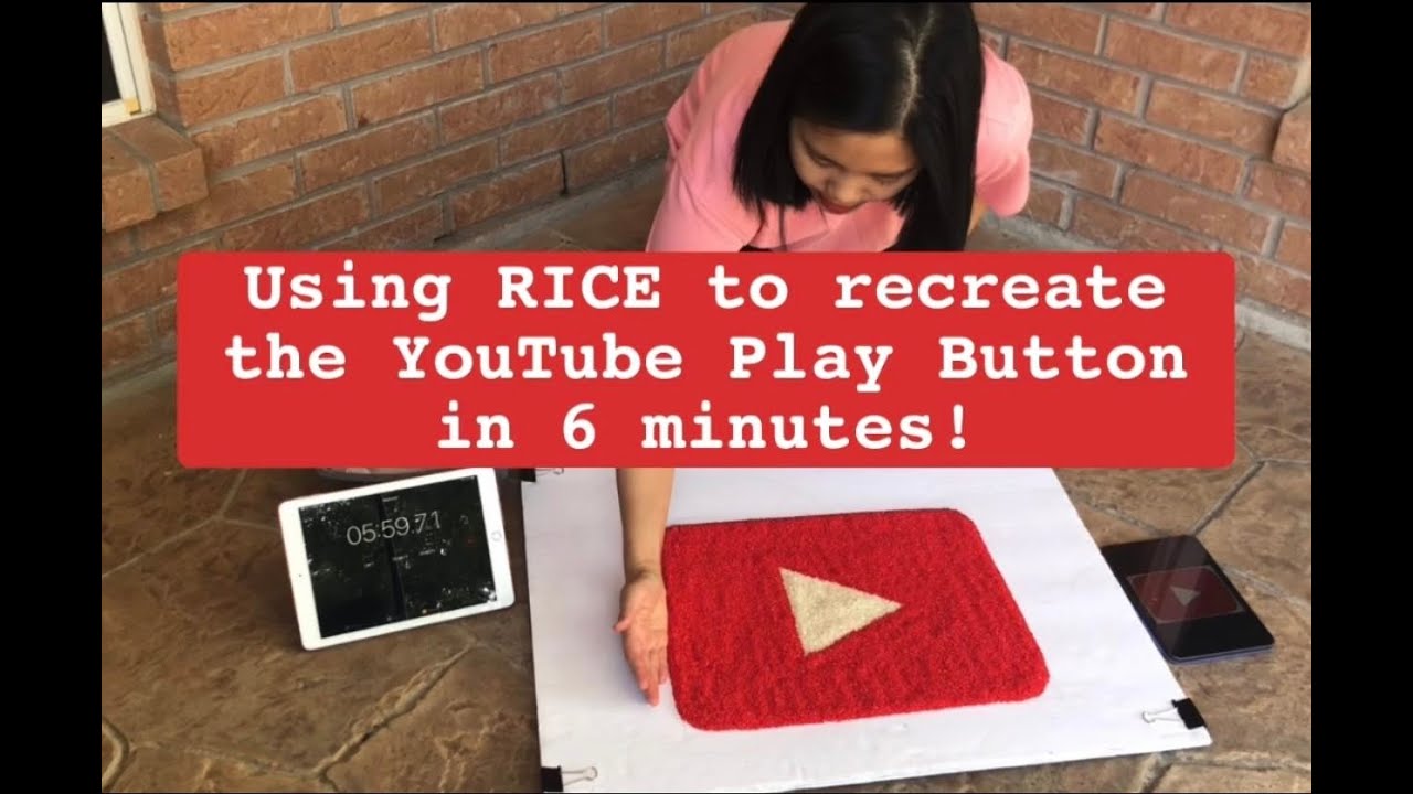 Using RICE to recreate the Youtube Play Button in 6 minutes! - YouTube