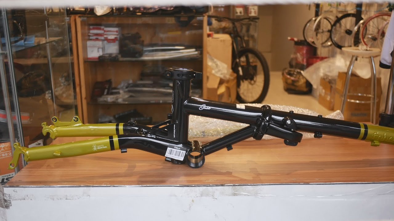 SEPEDA LIPAT FNHON GUST TERBARU, CAKEP BENER PILIHAN WARNANYA. - YouTube