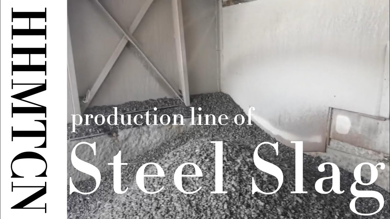 Water grinding production line of steel slag马鞍山钢渣水墨生产线简介 - YouTube