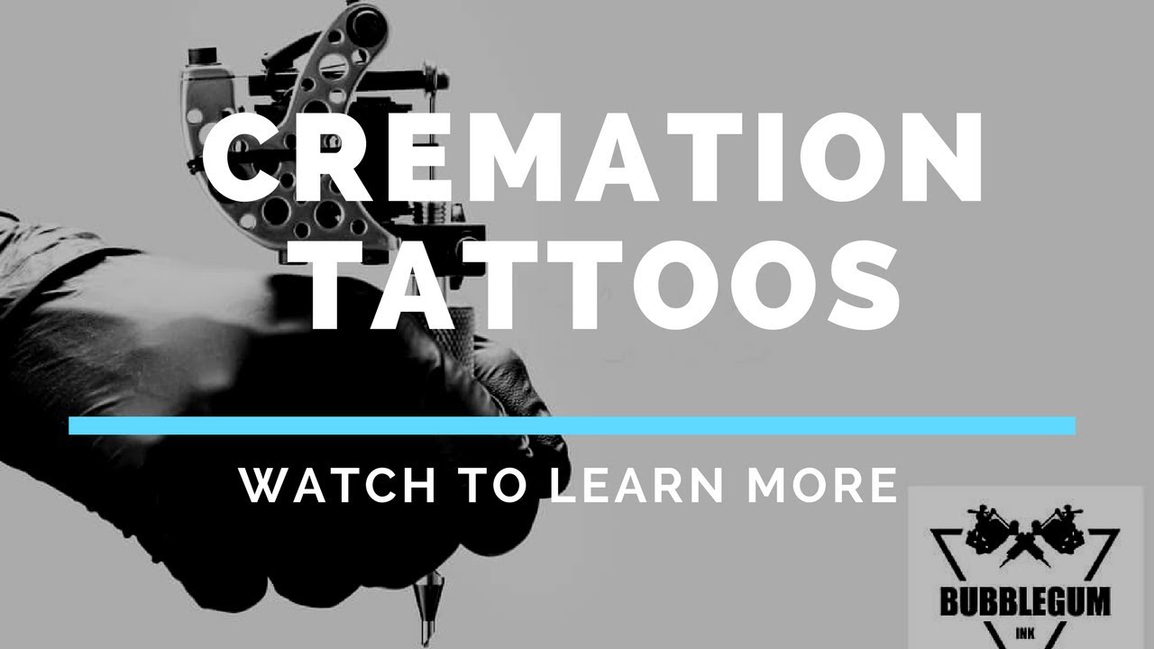 Cremation Tattoos / Using Cremation Ashes in Tattoo Ink For a Memorial ...