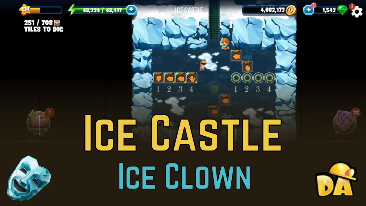 Ice Castle - #4 Ice Clown Remastered - Diggy's Adventure - YouTube