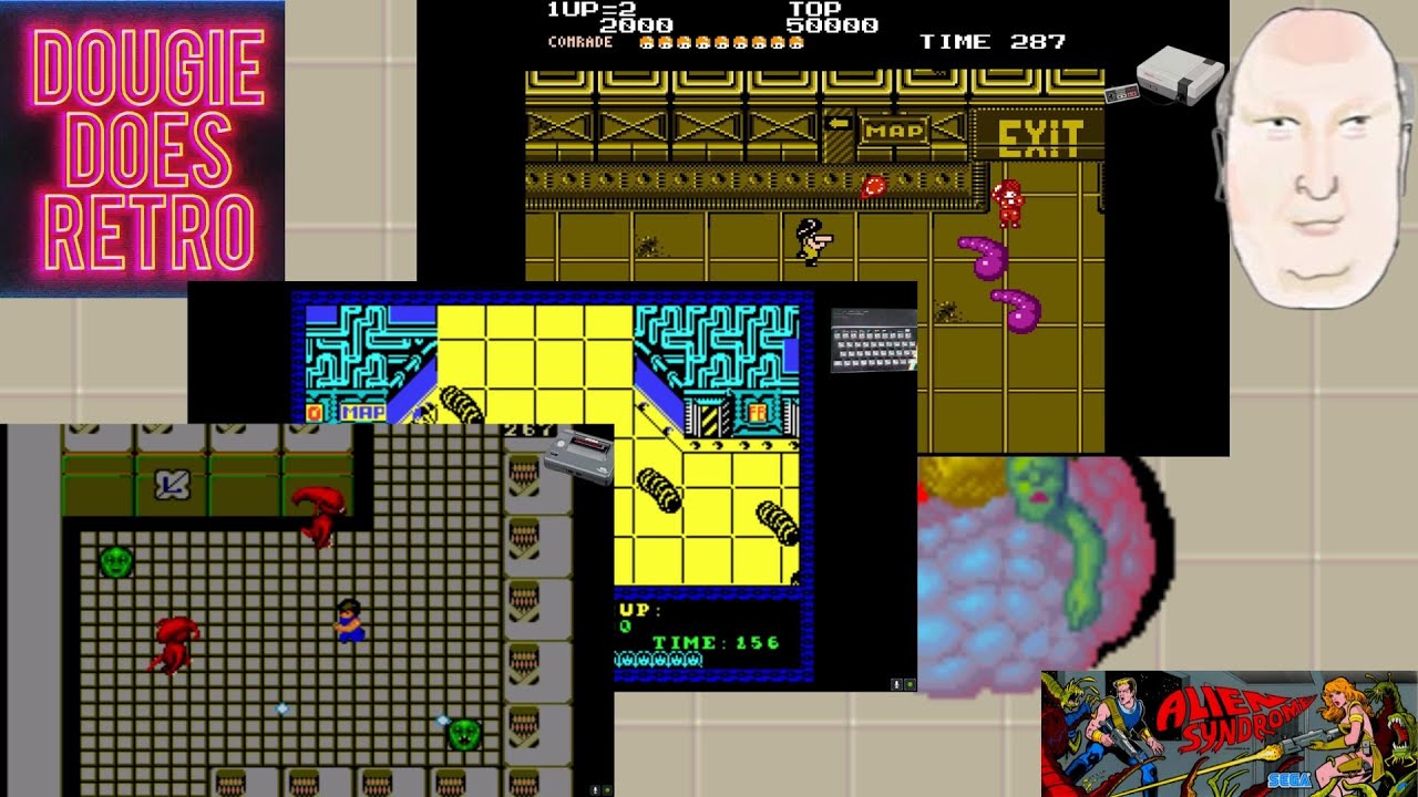 Alien Syndrome ports Master System Vs ZX Spectrum Vs Nintendo NES - YouTube